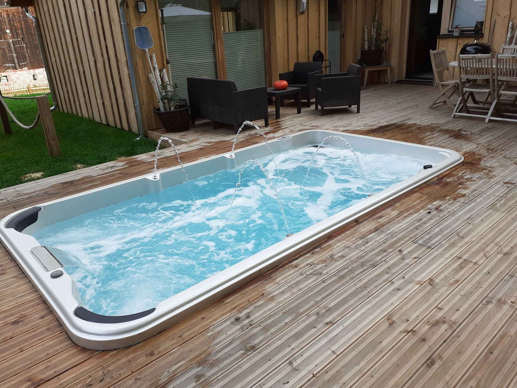 Spa de Nage - Couloir de nage à contre courant Turbine - Spa Alina