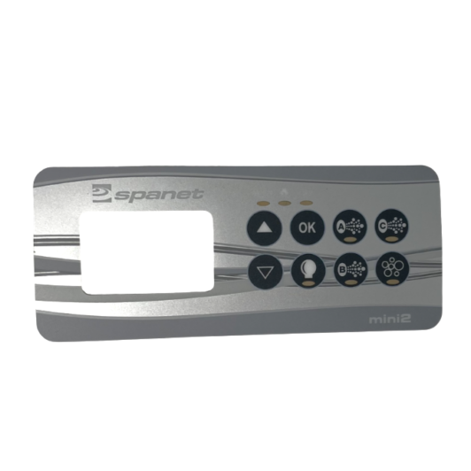 Autocollant pour clavier de commande Spanet - Spa Alina - Spa Alina