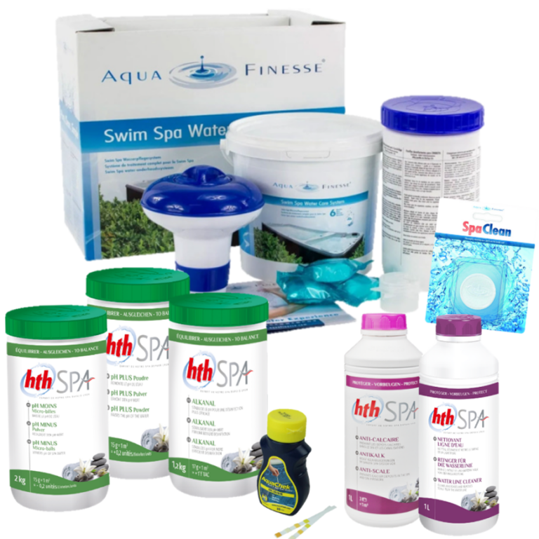 Pack ZEN Spa de nage - 6 mois d'entretien - Spa Alina - Spa Alina